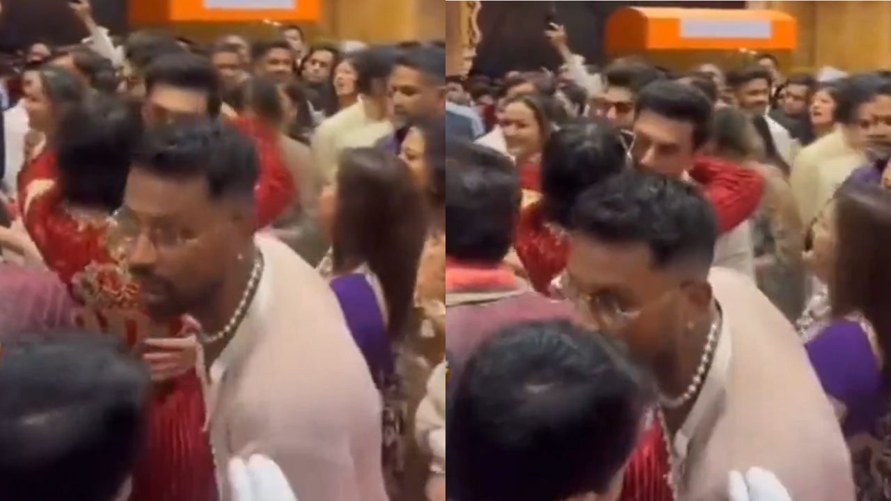 Watch: Hardik Pandya caught red-handed ordering Tequilas during Anant ...