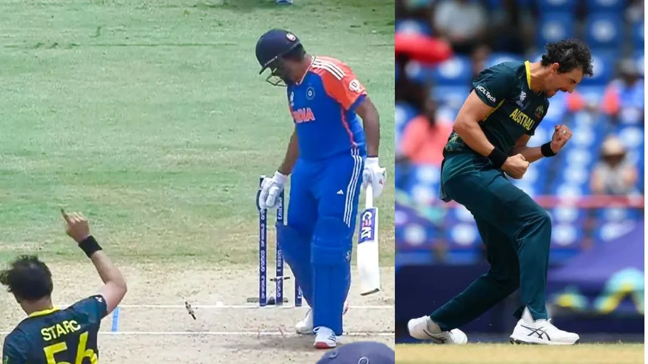 Watch: Mitchell Starc castles Rohit Sharma for 92 to deny him his first ...