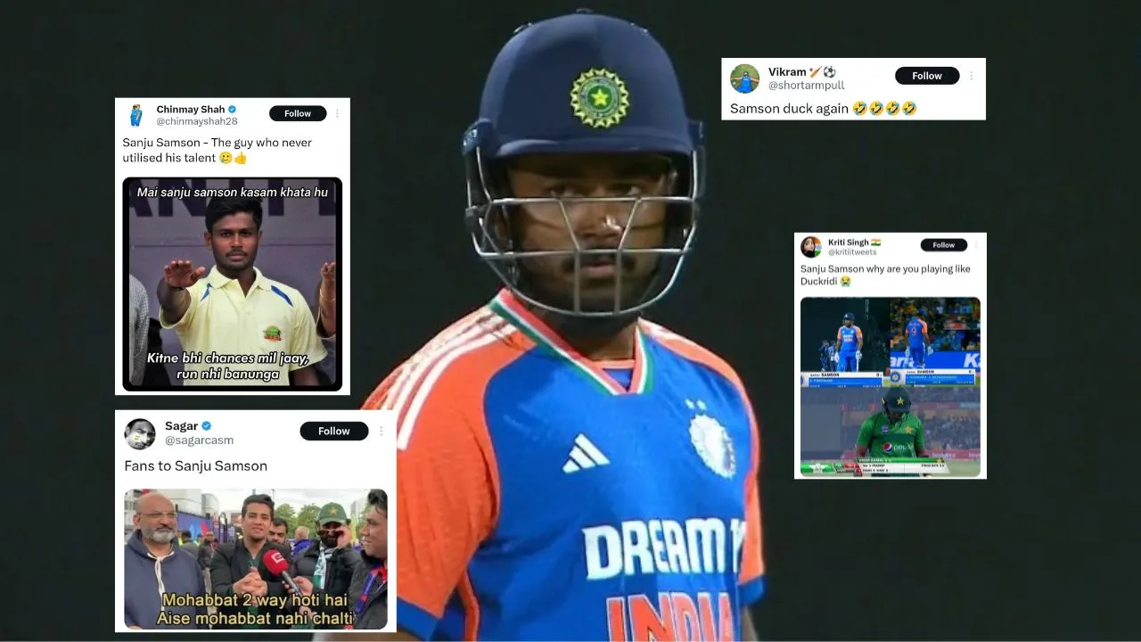 "Dear Sanju Samson please retire" - India batter slammed by frustrated ...