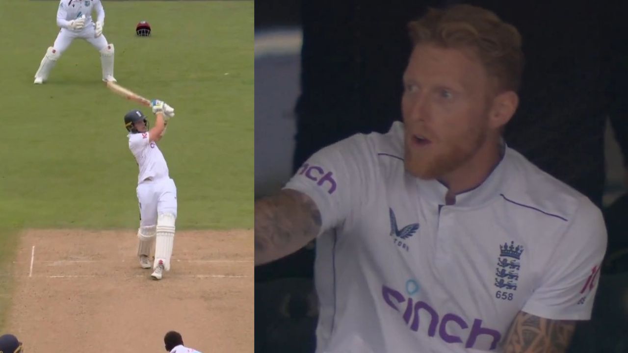 Watch: Ben Stokes' startling reaction to Jamie Smith's monstrous out-of ...