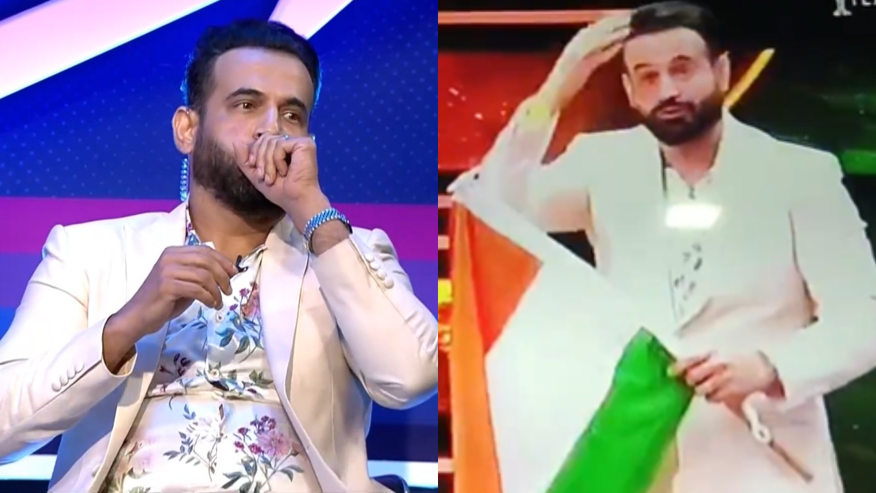 Watch: Irfan Pathan breaks down on Live TV after India's historic T20 ...