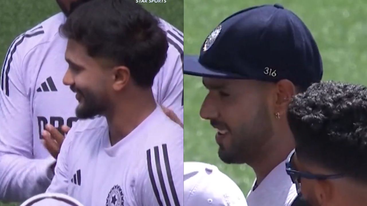 Watch: Virat Kohli hands over debut cap to Nitish Kumar Reddy; this ...