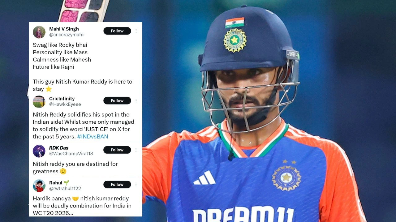 'Nitish Reddy, you're destined for greatness': Fans hail all-rounder ...