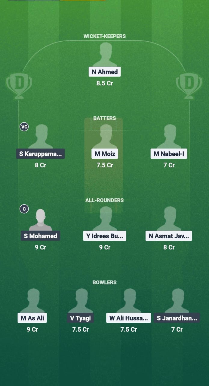 MEC vs SXI Dream11 Prediction Today Match 48 Kuwait T10 ARS Ramadan ...