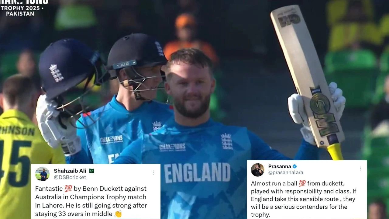 "Ben Duckett hasn’t bottled a hundred" - Fans salute England opener for ...