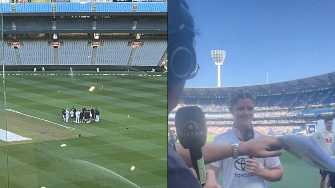 Ben Stokes & England enjoy beers at MCG after historic Ashes win; Jacob ...