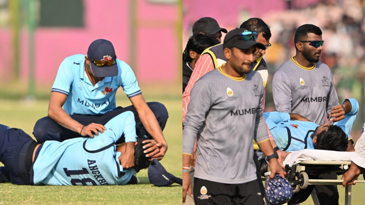 Angkrish Raghuvanshi injury update: KKR star discharged after scary ...