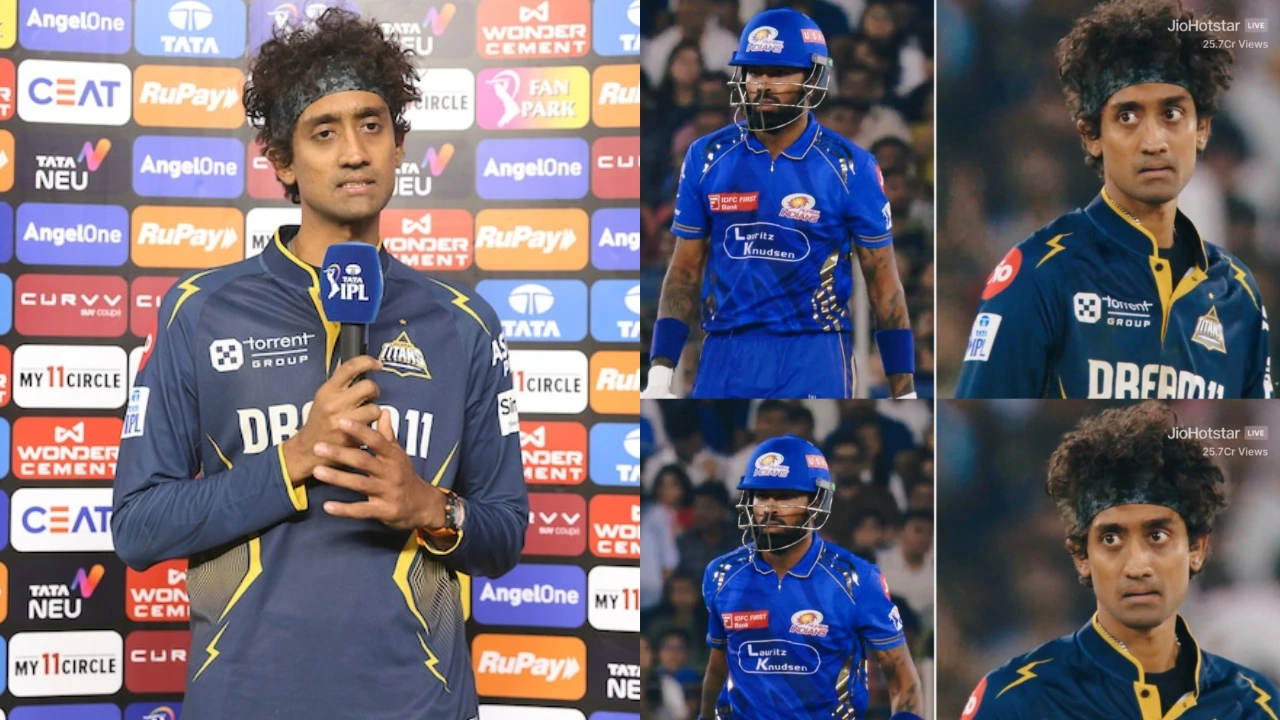 Sai Kishore issues an official statement after Hardik Pandya spat