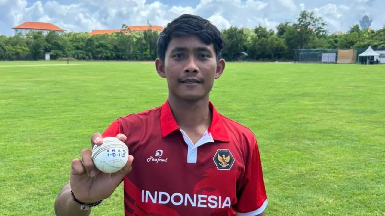 Indonesia's Gede Priandana takes 5 wickets in a single over; becomes ...
