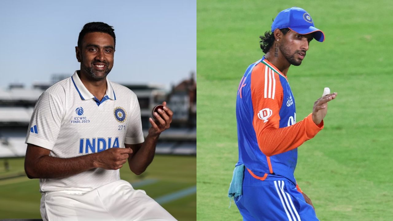 Ravichandran Ashwin mocks Tilak Varma after the latter gets bamboozled ...