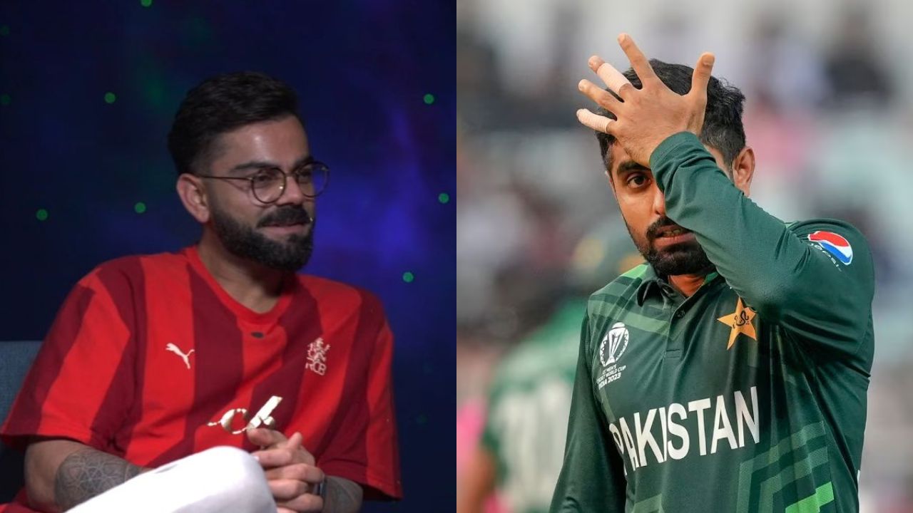 Watch: Virat Kohli takes a dig at Babar Azam with 'Ghante ka Peace' one ...