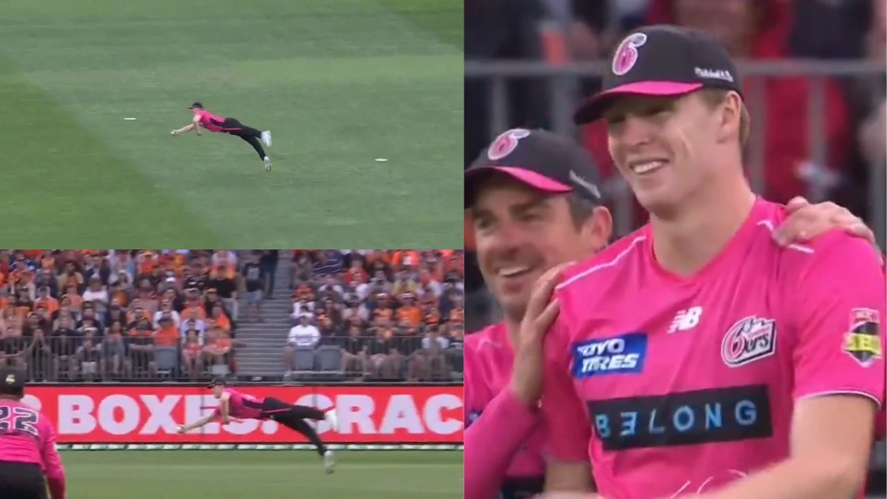 Jack Edwards grabs one of the greatest catches in BBL history to ...