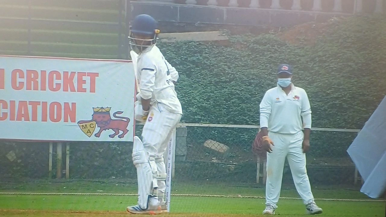 Sarfaraz Khan and Mumbai stars forced to wear masks in Ranji Trophy ...