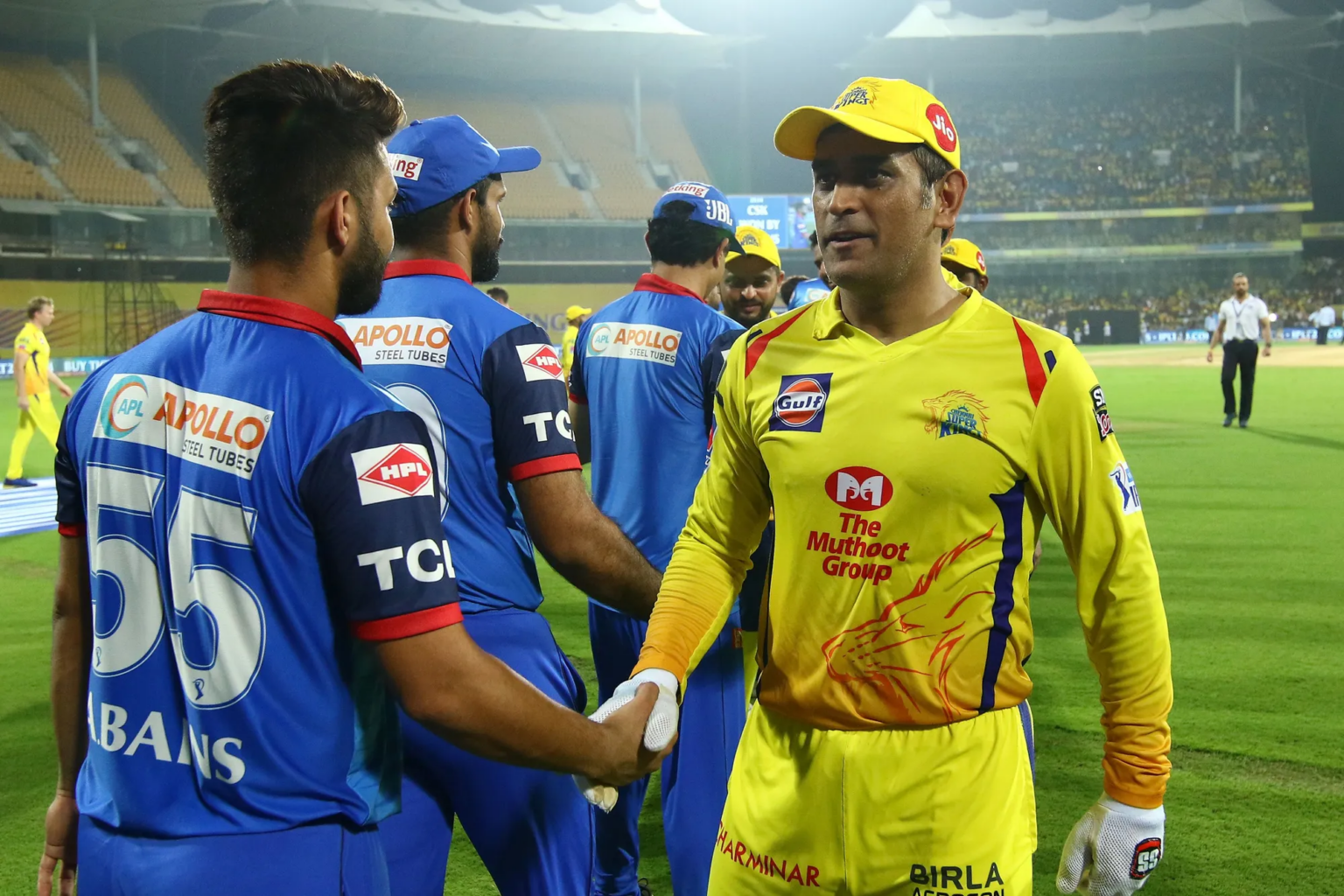 Chennai Super Kings vs Delhi Capitals (Image Credit: Twitter)