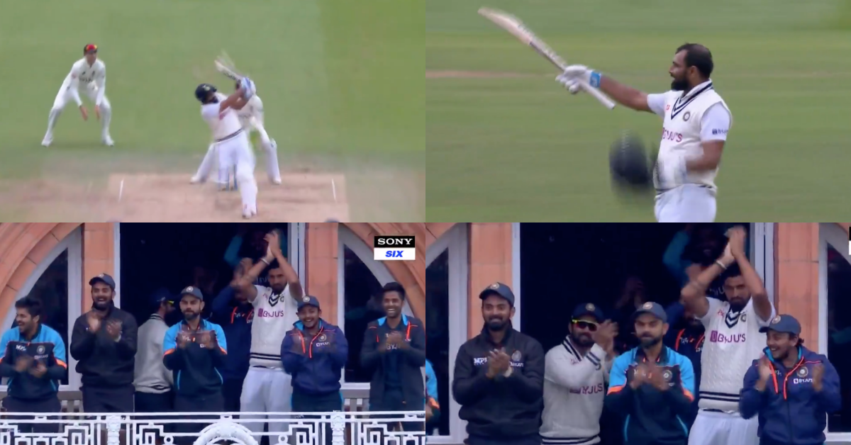 Watch: Mohammed Shami Reaches 50 With A Six, Indian Team Celebrates ...