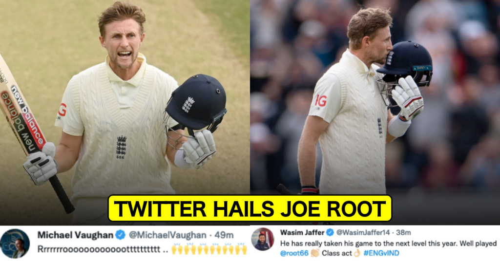 Twitter Erupts As Joe Root Hits 3rd Consecutive Century Against India ...