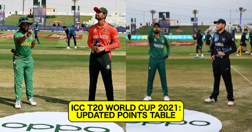 T20 World Cup 2021: Super 12 Points Table After South Africa vs ...