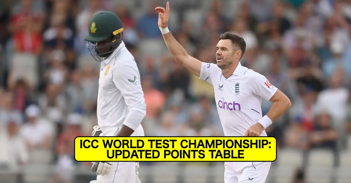 Updated ICC World Test Championship Points Table After England vs South ...