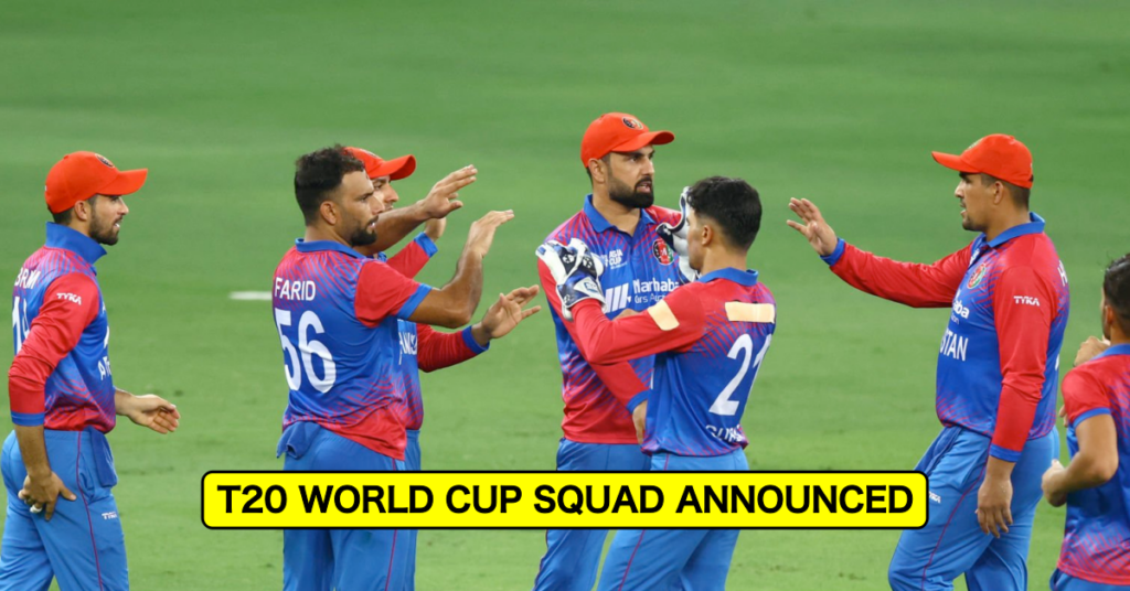 Icc T20 World Cup 2022 Afghanistan Announce 15 Member Squad For The
