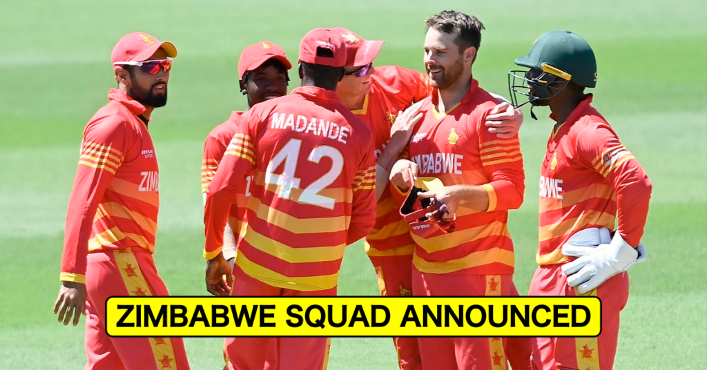 ICC T20 World Cup 2022: Craig Ervine To Lead As Zimbabwe Announce 15 ...