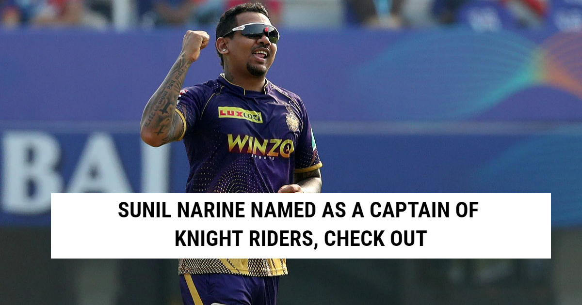 Sunil Narine Named As Skipper Of Abu Dhabi Knight Riders For Inaugural Season of ILT20 League