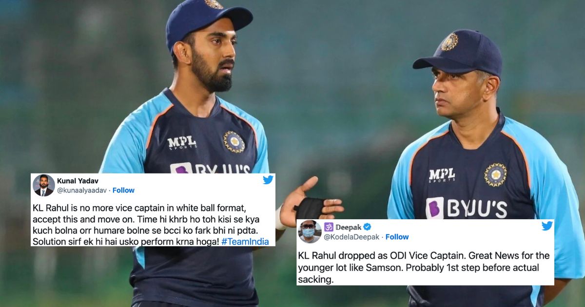 IND vs SL: "1st Step Before Actual Sacking"- Twitter Reacts As KL Rahul ...