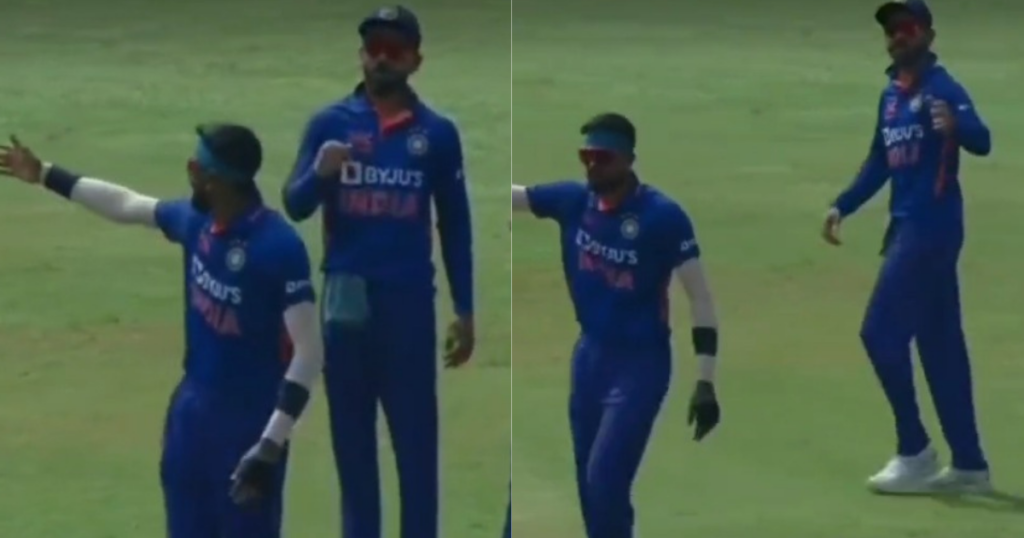 IND vs AUS: Watch - Virat Kohli Fumes As Hardik Pandya Ignores Him During Mumbai ODI vs Australia