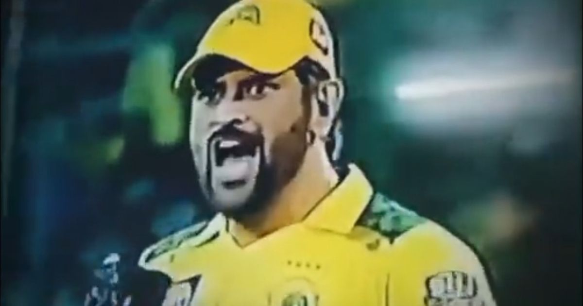 RR vs CSK: WATCH - MS Dhoni Caught Showing Rare Emotion On Camera As ...