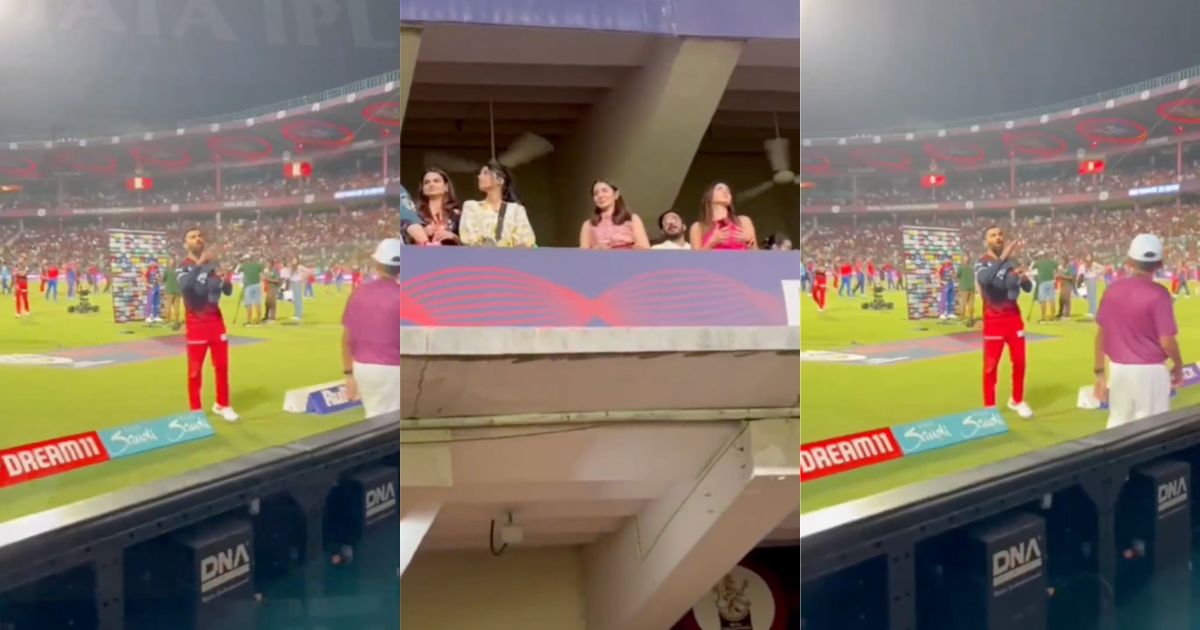 RCB vs CSK: Watch: Virat Kohli's Special Gesture Towards Anushka Sharma After Win Over Delhi ...