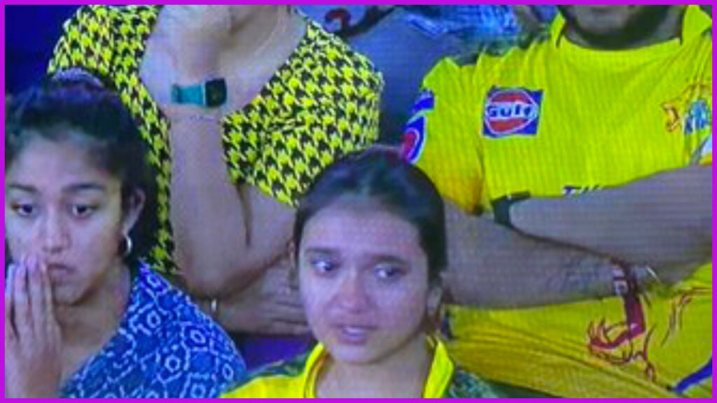 IPL Final: Watch- CSK Fan Girl's Emotional Roller Coaster Ride After CSK's Win Over GT Sends ...