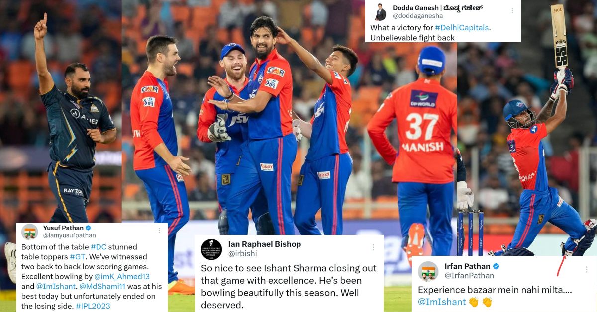 GT vs DC: "Ishant Sharma - The Hero" - Twitter Reacts As Delhi Capitals ...