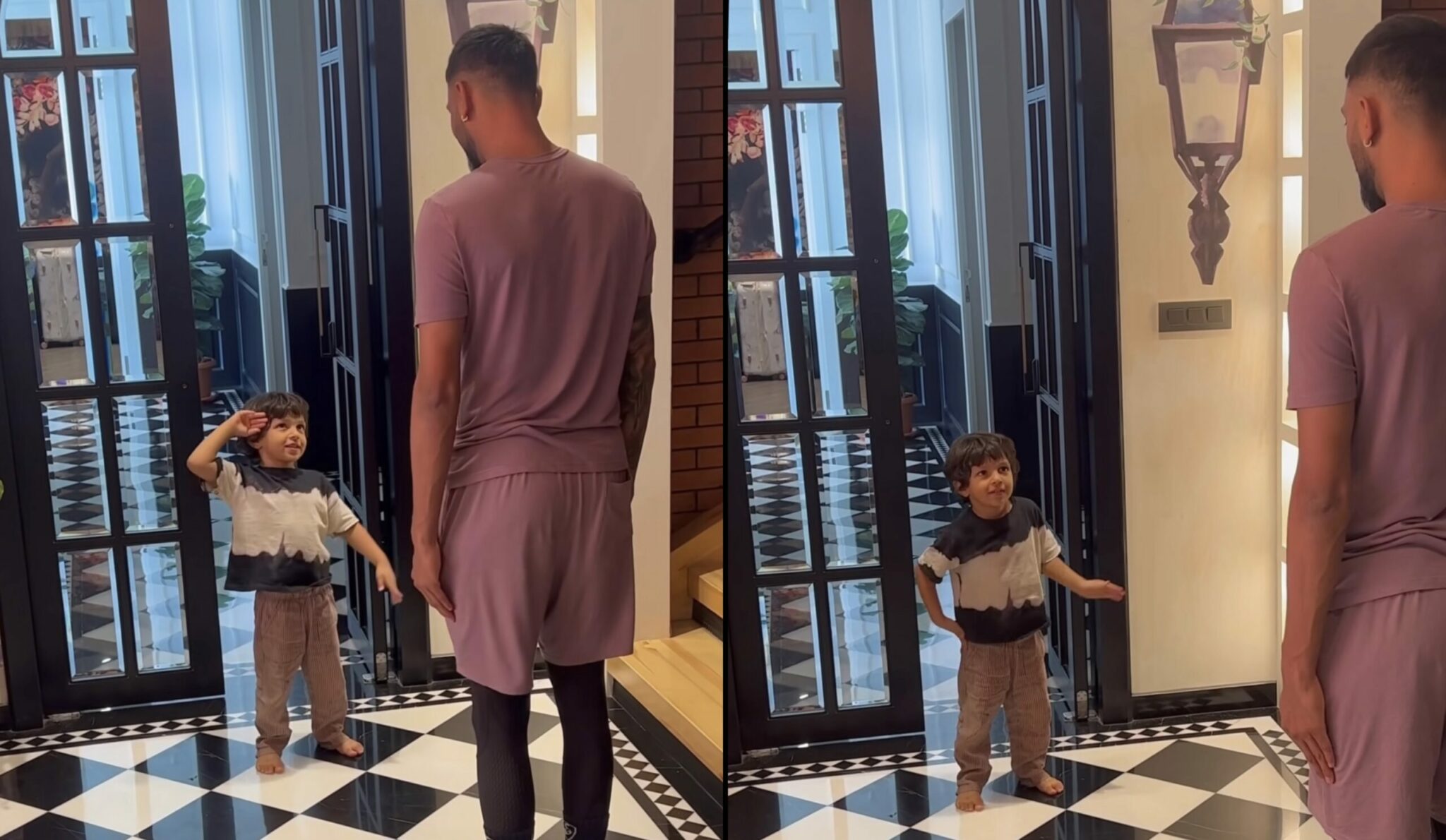 WATCH - “My Little Soldier," Krunal Pandya Posts A Heartfelt Video With ...