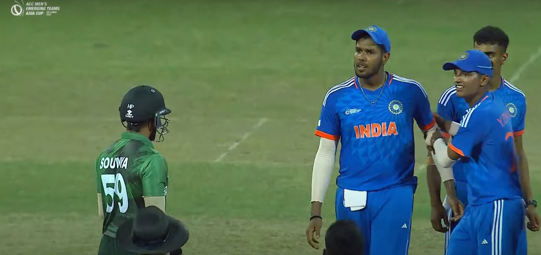 Watch - Harshit Rana And Soumya Sarkar Involved In A Heated Exchange During Semi-Final Clash ...