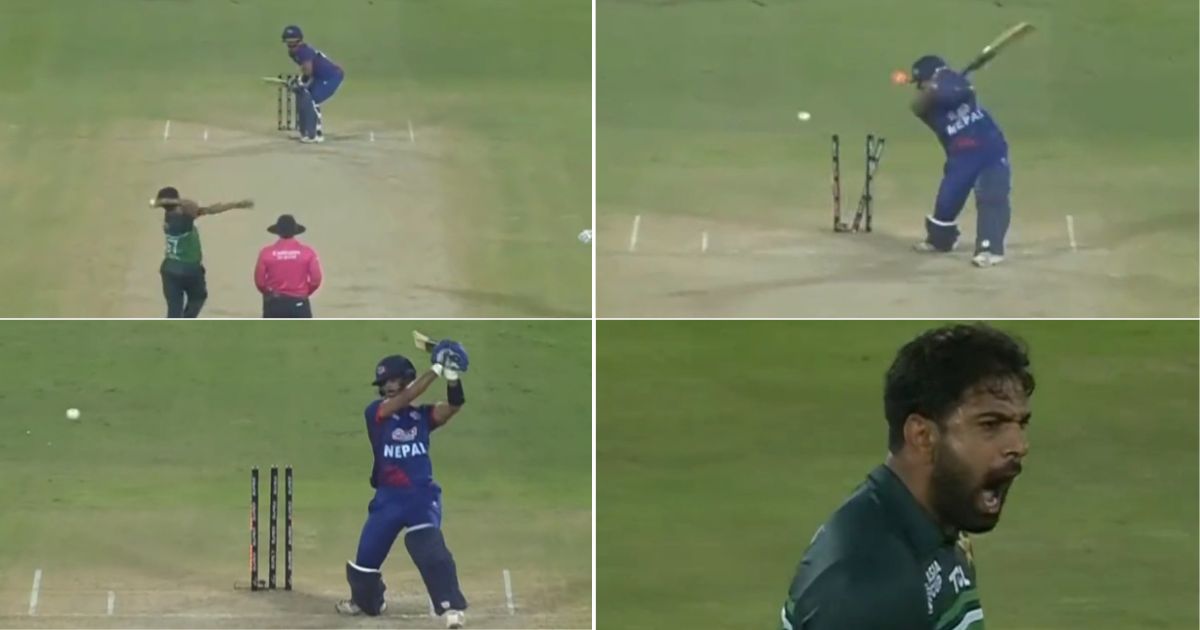PAK vs NEP: Watch - Haris Rauf Dismantles Aarif Sheikh's Stump With A ...