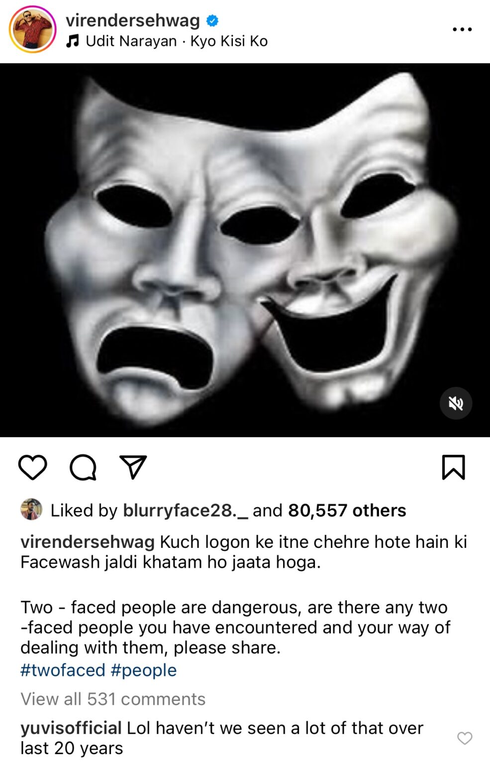 Haven’t We Seen A Lot - Yuvraj Singh Reacts To Virender Sehwag's ...