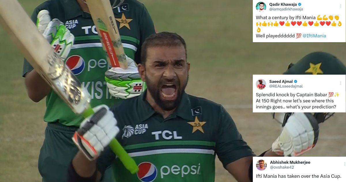 PAK vs NEP: "Ifti Mania Has Taken Over The Asia Cup" - Fans React As Iftikhar Ahmed Hits Maiden ...