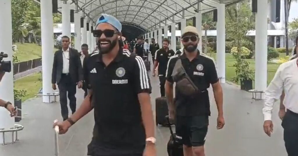 IND vs PAK: WATCH - Team India Arrive In Colombo Ahead Of Pakistan ...