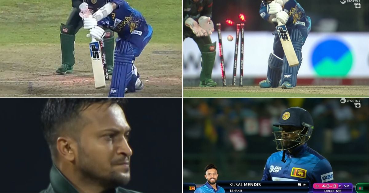 BAN vs SL: Watch - Shakib Al Hasan Bowls Kusal Mendis Through The Gate ...