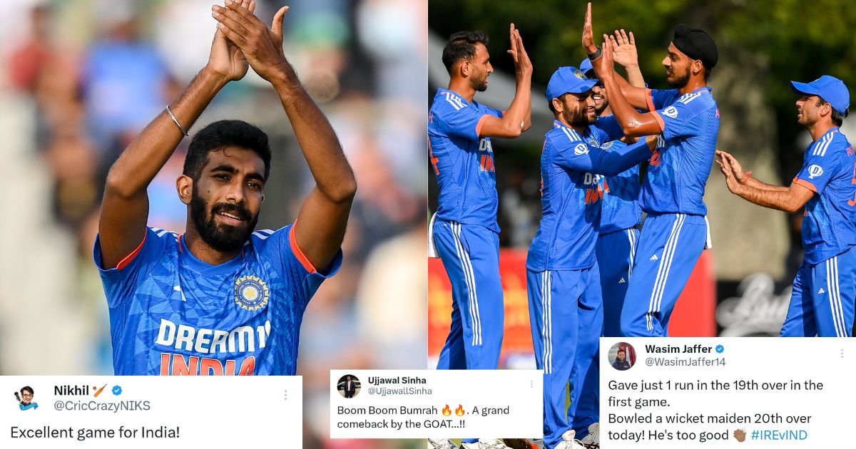 IND vs IRE: "Return Of King" - Fans Hail Jasprit Bumrah As India Thump Ireland To Win The Series