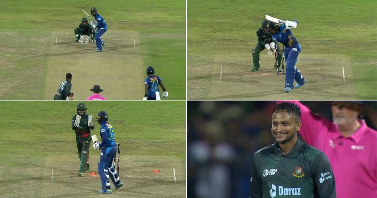 BAN vs SL: Watch - Shakib Al Hasan Castles Dhananjaya De Silva To Send ...