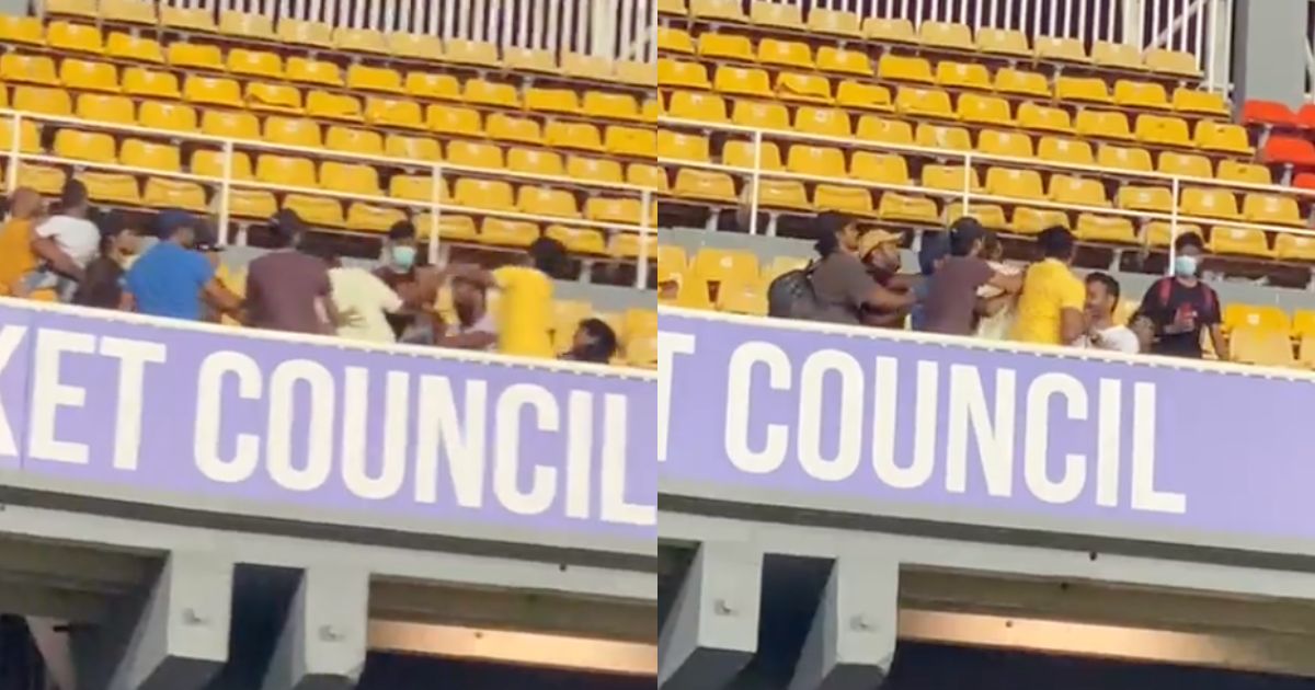 IND vs SL: Watch- Fans Throw Punches At Each Other As They Fight After ...
