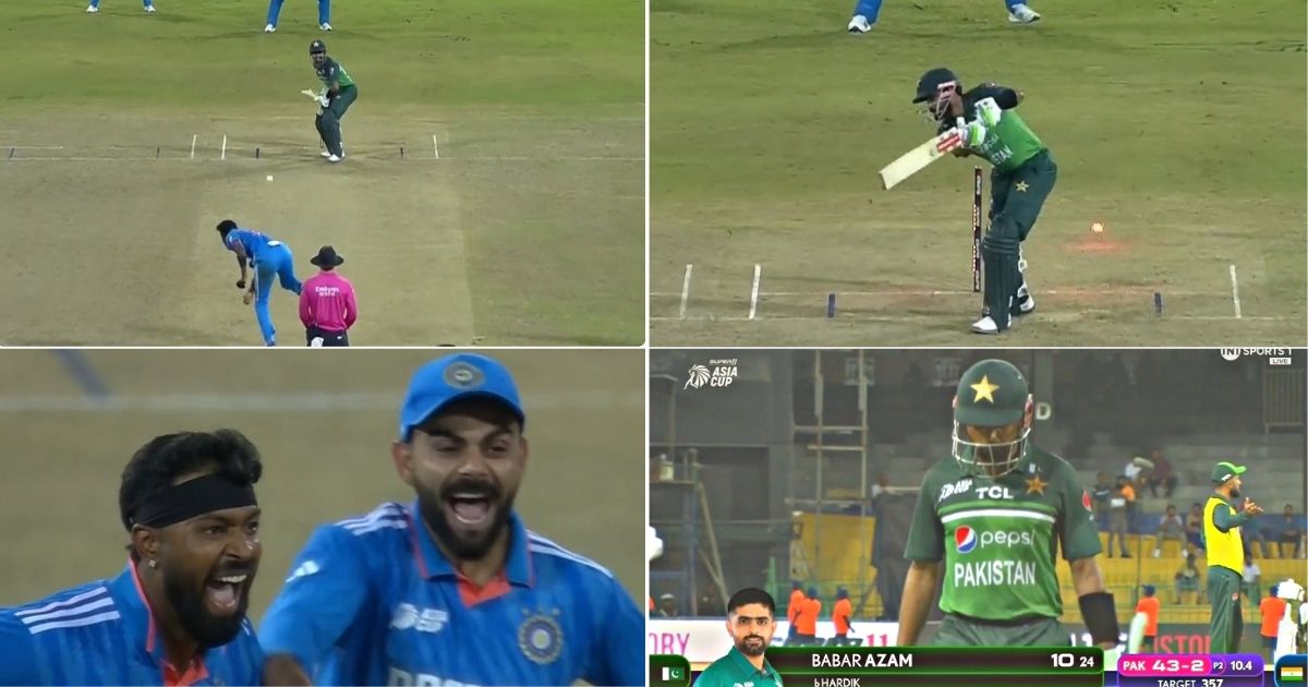 IND vs PAK: Watch - Hardik Pandya Bamboozles Babar Azam With An Absolute Ripper In Asia Cup 2023