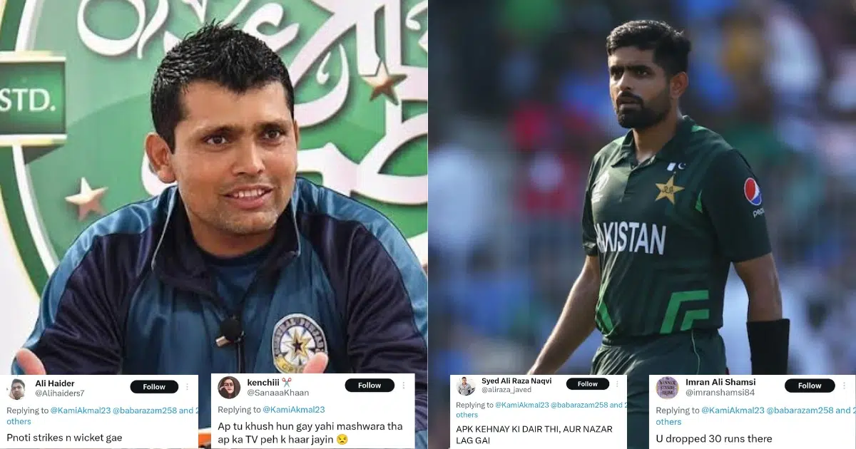 PAK vs SA: Panoti! Pakistan Fans Slam Kamran Akmal After His Tweet ...