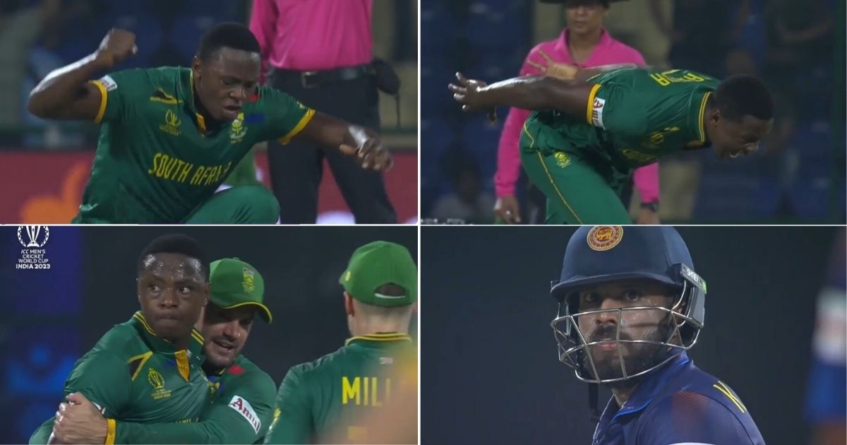 SA vs SL: Watch - Kagiso Rabada Celebrates Aggressively, Kusal Mendis ...