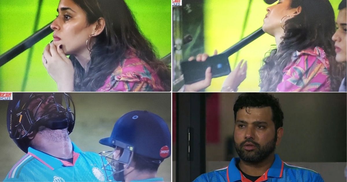 IND vs AUS: Watch - Rohit Sharma Dejected, Wife Ritika Heartbroken As ...