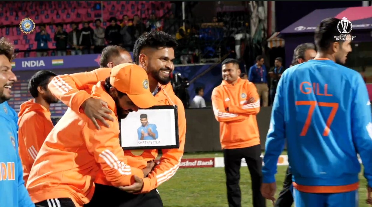 IND vs ENG: Watch: Shreyas Iyer Receives His Medal For Team India's ...