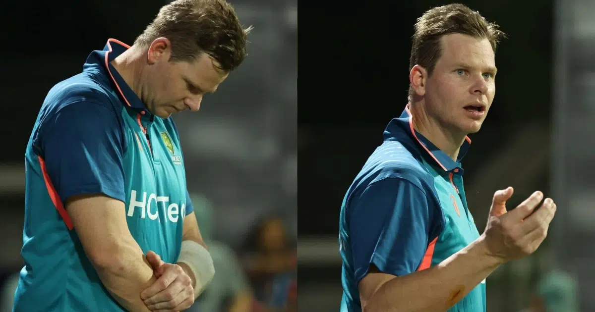 AUS vs NED: Steve Smith Gets Hit On Arm By Sean Abbott; Leaves Net ...