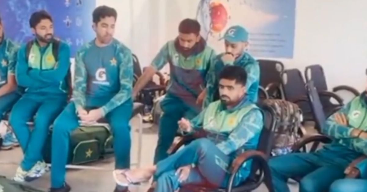 Watch: Babar Azam Gives Captaincy Speech In Pakistan Dressing Room ...