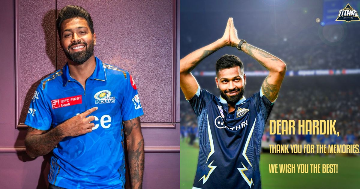Hardik Pandya Joins Mumbai Indians' Squad Ahead Of IPL 2024, Gujarat Titans React