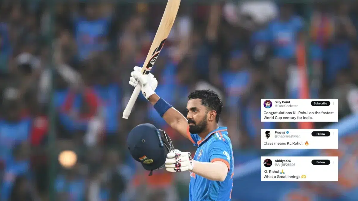 Class Means KL Rahul! Twitter Reacts As Batter Hits Fastest World Cup ...
